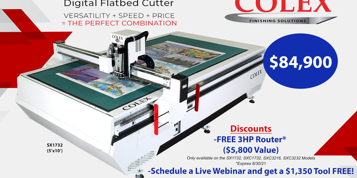 COLEX SHARPCUT PRO Digital Flatbed Cutter — BayInkjet