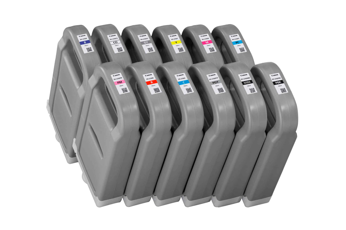 Canon Pro-series 700ml Ink Tank Cartridges - PFI-3700 — BayInkjet