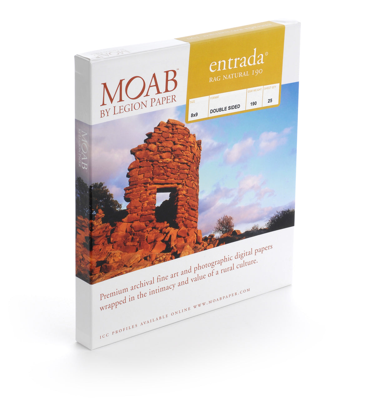 Moab Entrada Rag Natural 190 / 290 / 300 — BayInkjet